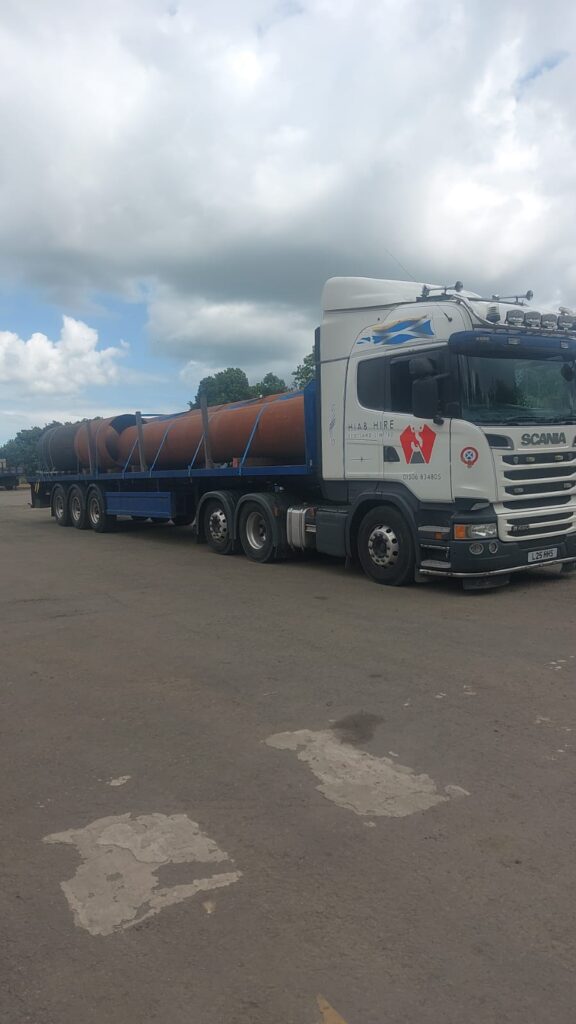 Hiab Hire with Driver Edinburgh, Glasgow, Falkirk