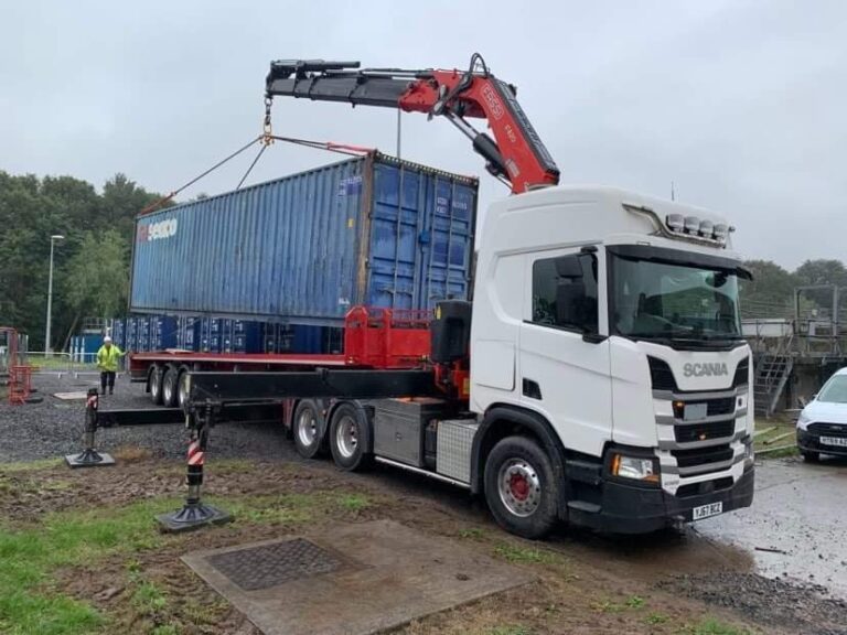 Hiab Hire with Driver Edinburgh, Glasgow, Falkirk