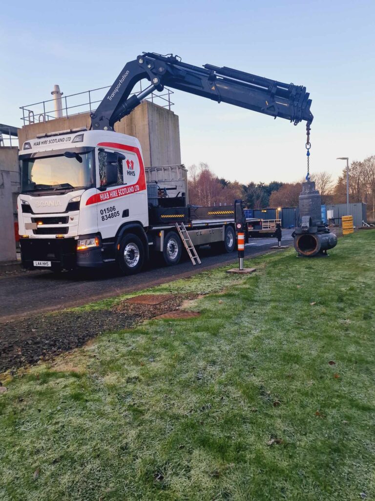 Hiab Hire with Driver Edinburgh, Glasgow, Falkirk